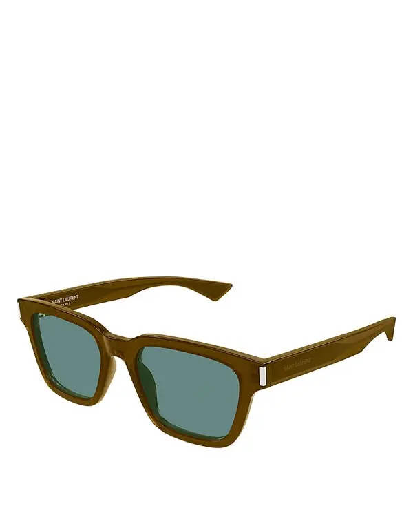Saint Laurent Sl 790 Square Sunglasses, 53mm - Brown