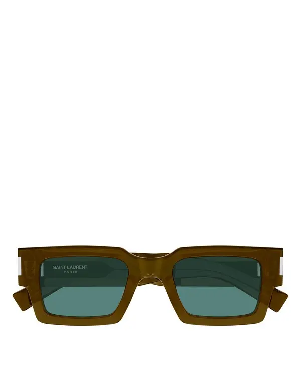 Saint Laurent Square Sunglasses, 50mm