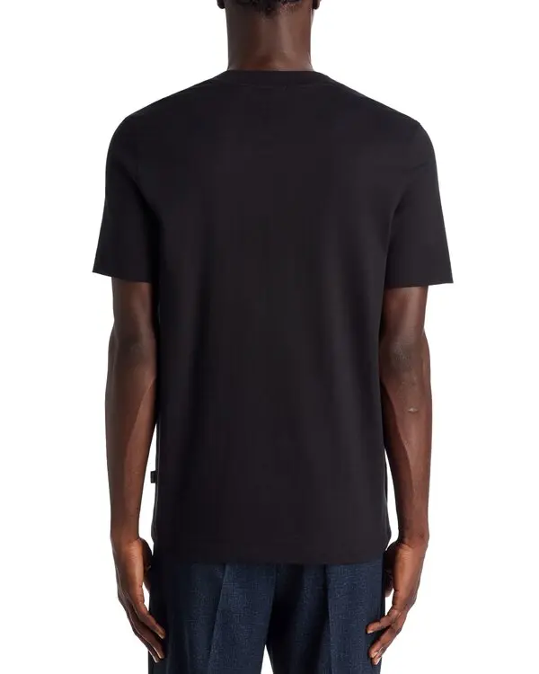 BOSS Thompson Cotton Regular Crewneck T-shirt - Black