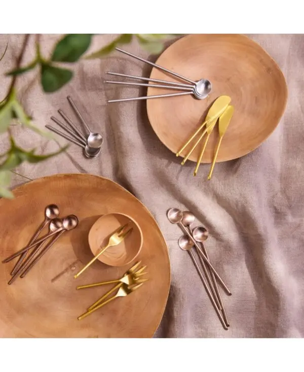 BE HOME Thin Forks, Set Of 4