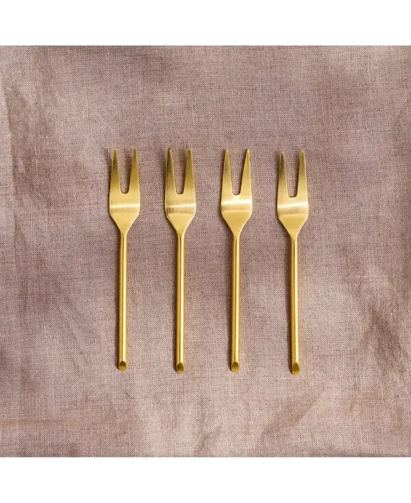 BE HOME Thin Forks, Set Of 4
