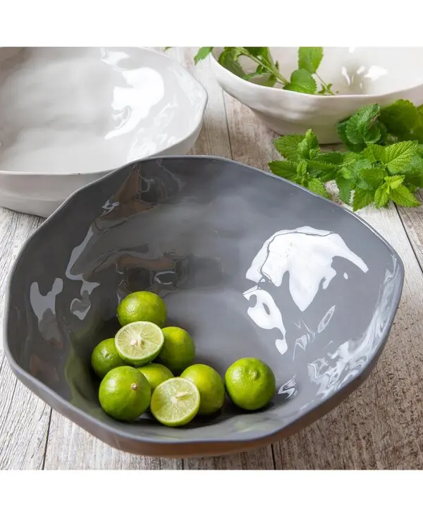 BE HOME Tam Stoneware Serving Bowl