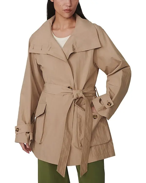 Varley Celina Cotton Blend Belted Jacket