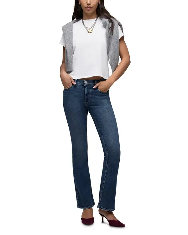 Hudson Jeans Nico Barefoot Mid Rise Bootcut Jeans