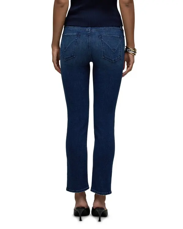 Hudson Jeans Nico Mid Rise Straight Ankle Jeans