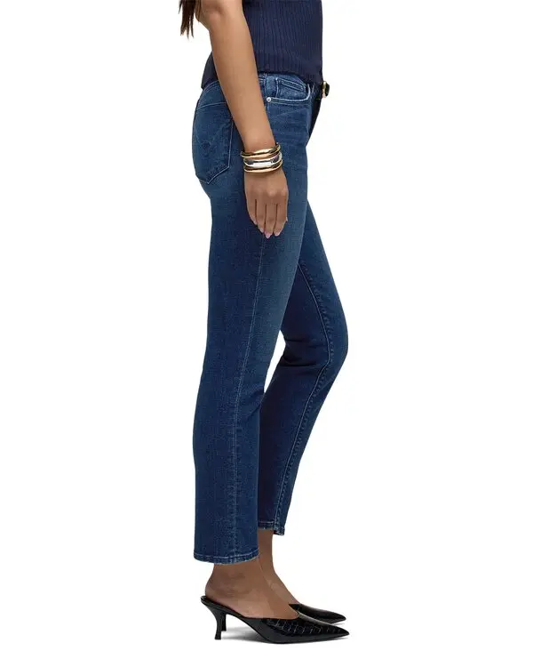 Hudson Jeans Nico Mid Rise Straight Ankle Jeans