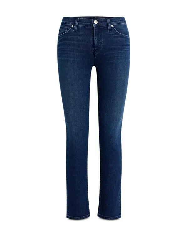 Hudson Jeans Nico Mid Rise Straight Ankle Jeans