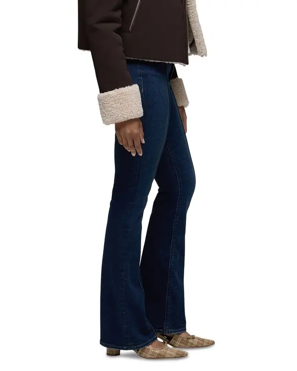 Hudson Jeans Barbara Pintuck High Rise Bootcut Jeans