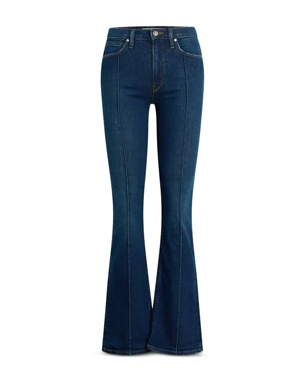 Hudson Jeans Barbara Pintuck High Rise Bootcut Jeans