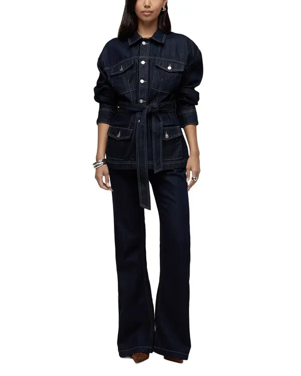 Hudson Jeans Anya Belted Denim Jacket