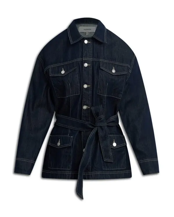 Hudson Jeans Anya Belted Denim Jacket