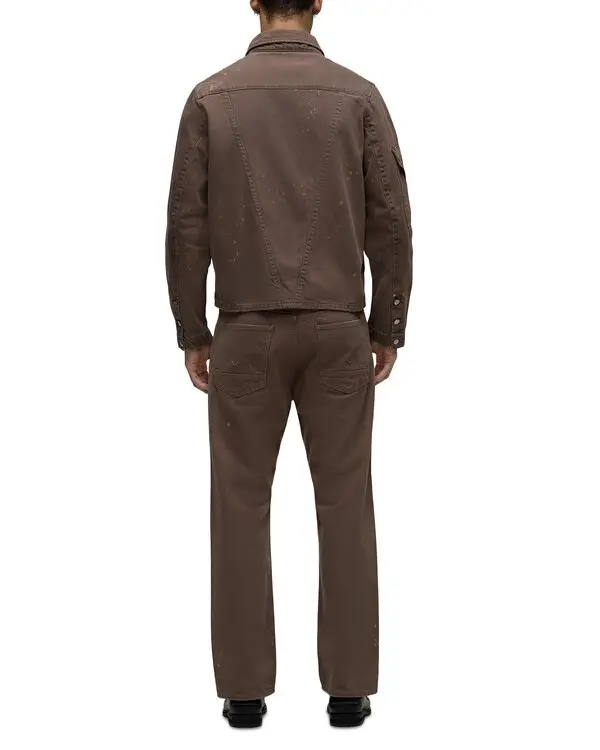 Hudson Jeans Rylan Cotton Splatter Relaxed Straight Fit 30 Jeans