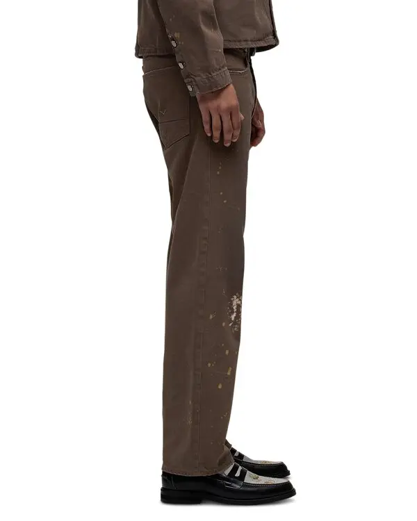Hudson Jeans Rylan Cotton Splatter Relaxed Straight Fit 30 Jeans