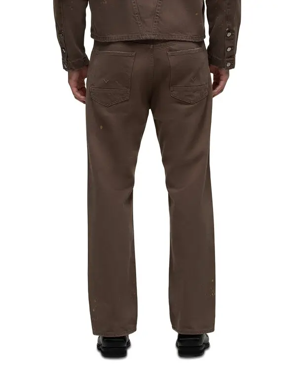 Hudson Jeans Rylan Cotton Splatter Relaxed Straight Fit 30 Jeans