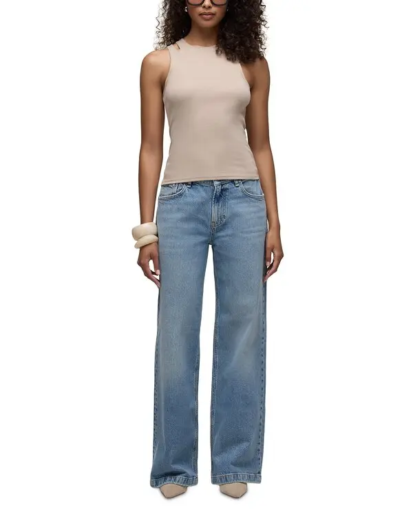 Hudson Jeans Rylee Cotton Stretch High Rise Loose Jeans