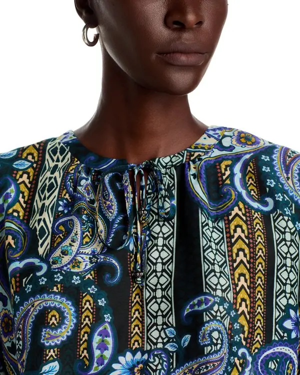 Johnny Was Margot Short Sleeve Blouse