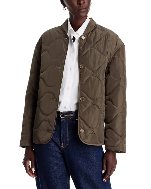 Johnny Was Puffer Bomber Jacket