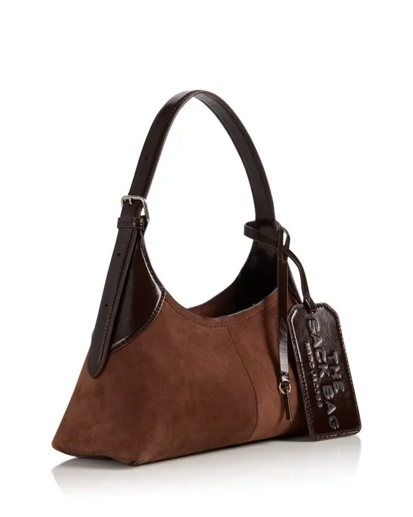 Marc Jacobs Sack Small Belted Suede Shoulder Bag