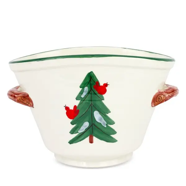 VIETRI Old St. Nick Cachepot
