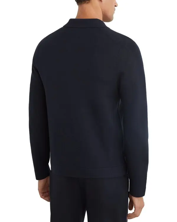 REISS Fleetwood Concealed Placket Pocket Zip Jacket