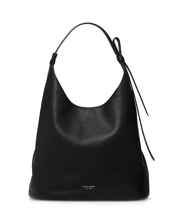Kate Spade New York Loop Large Leather Carryall Bag - Black
