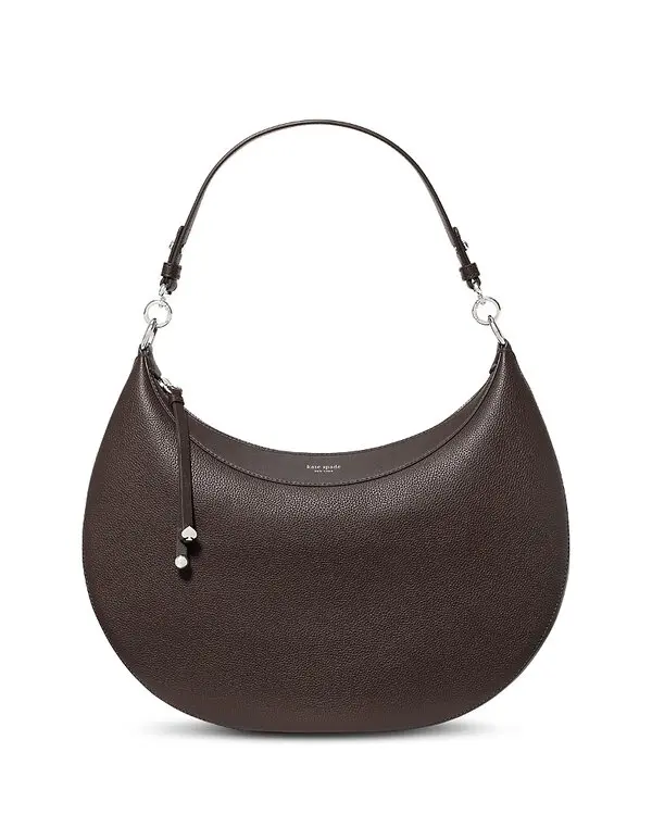 Kate Spade New York Liv Large Leather Shoulder Bag - Hot Fudge