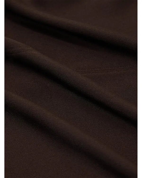 REISS Meena Silk High Neck Blouse
