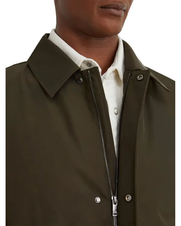 REISS Lawlen Classic Collar Zip Through Jacket