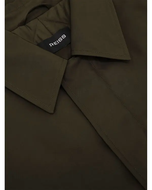 REISS Lawlen Classic Collar Zip Through Jacket