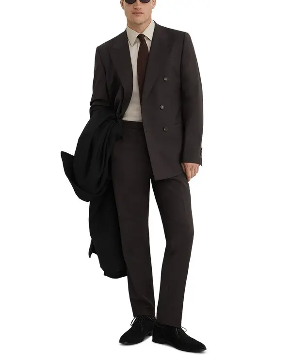 REISS Dream Tailored Fit Side Adjuster Suit Trousers