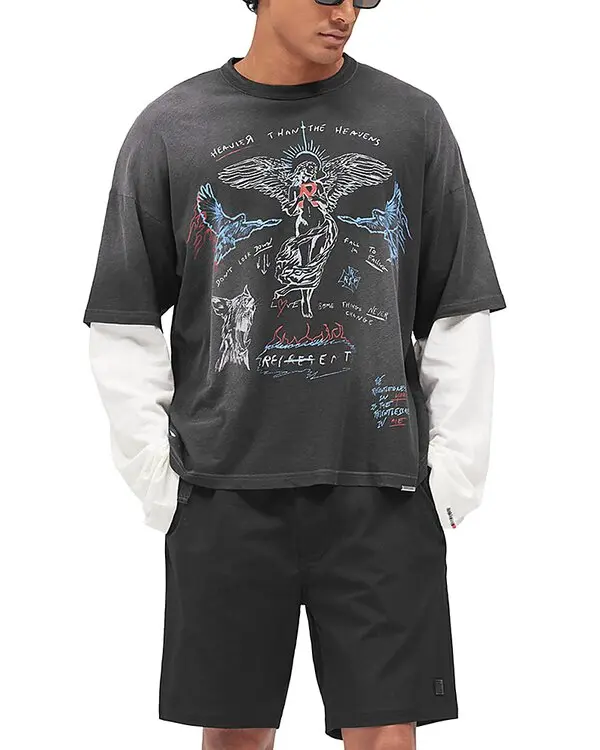 REPRESENT Heavier Than Heavens Cotton & Hemp Logo Graphic T-shirt