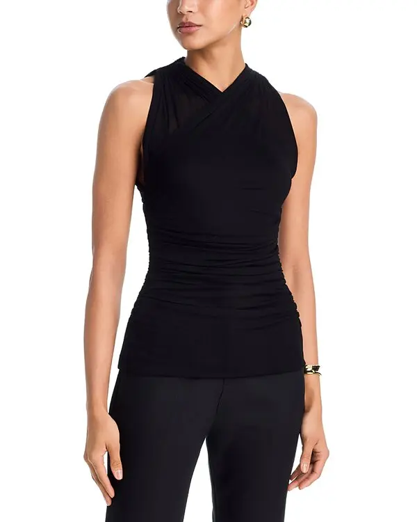 A.L.C. Posie Draped Sleeveless Top