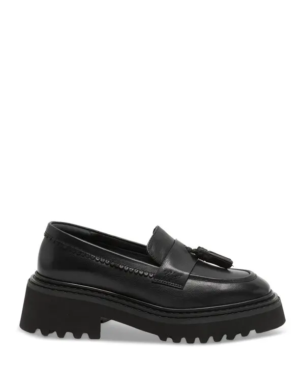Free People Dahlia Leather Loafers
