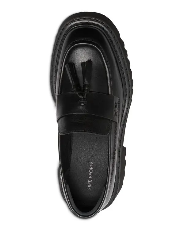 Free People Dahlia Leather Loafers