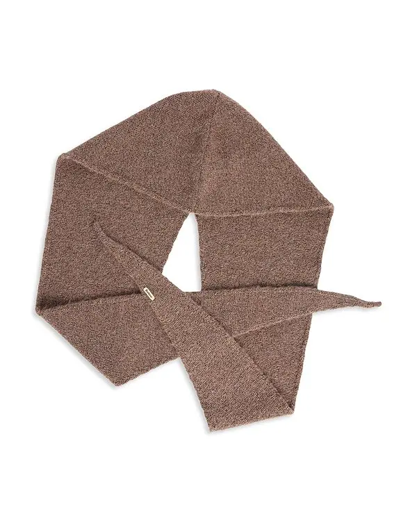 Barbour Penny Knit Hood Scarf - Mocha
