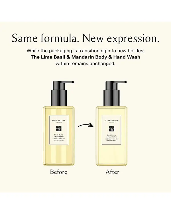 Jo Malone Lime Basil & Mandarin Body & Hand Wash 8.5 Oz