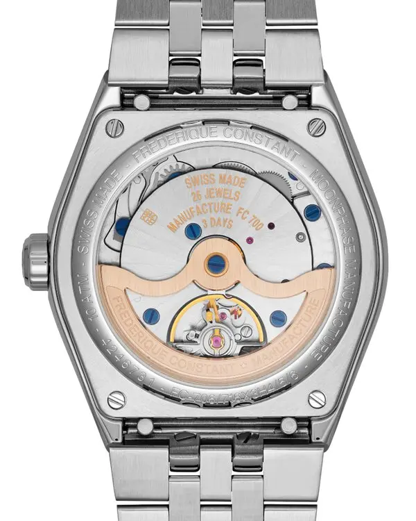 FREDERIQUE CONSTANT Classic Moonphase Date Manufacture Watch, 39mm - Blue/silver