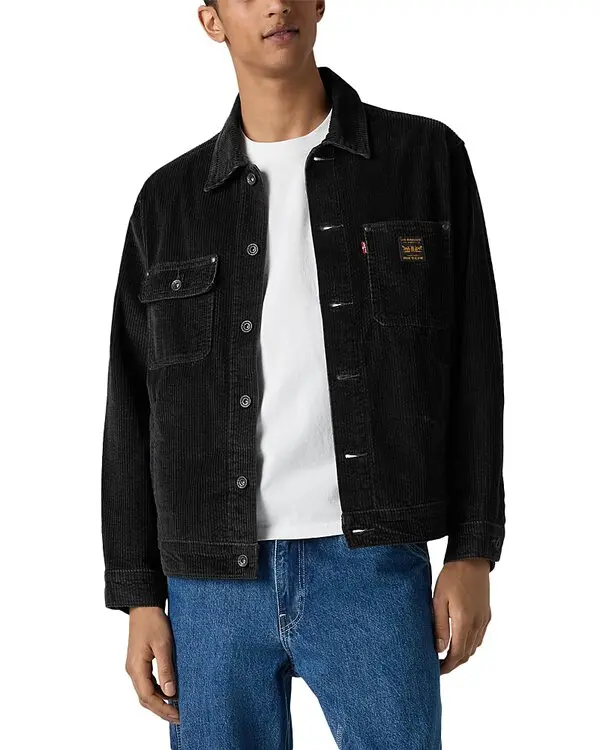 LEVI'S Sunrise Cotton Pocket Corduroy Trucker Jacket - Perfect Storm