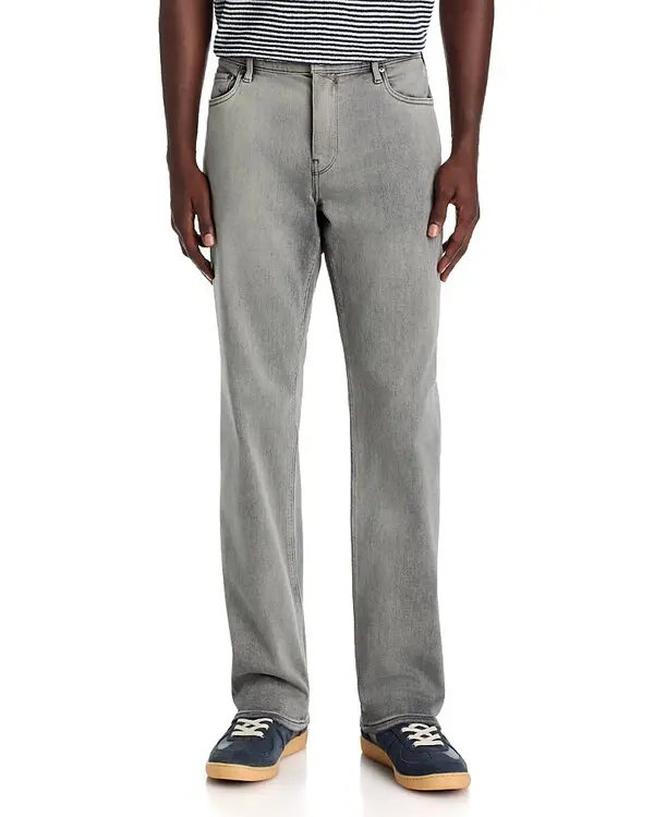 Paige Normandie Cotton Blend Straight Fit Jeans