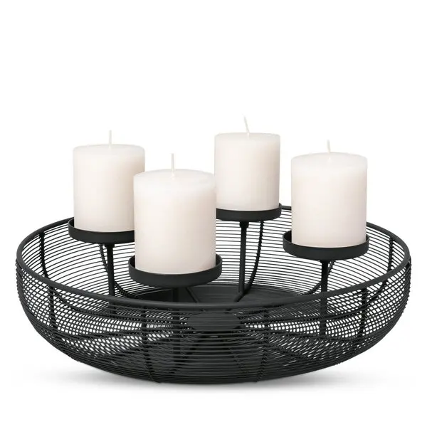 VILLEROY & BOCH Christmas Chic Advent Wreath Candle Holder