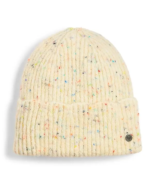 V. Fraas Donegal Ribbed Cuff Beanie Exclusive - Marshmallow