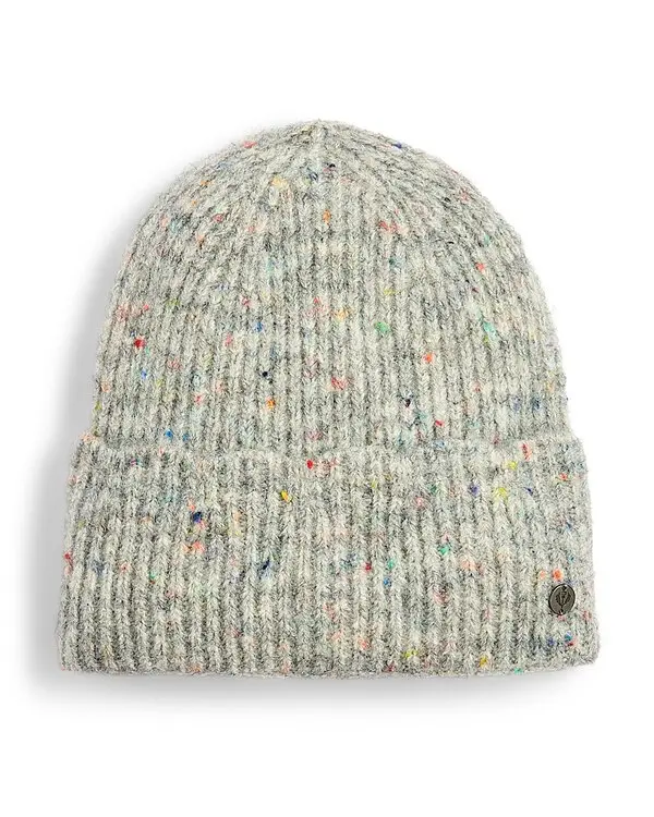V. Fraas Donegal Ribbed Cuff Beanie Exclusive - Morning Grey