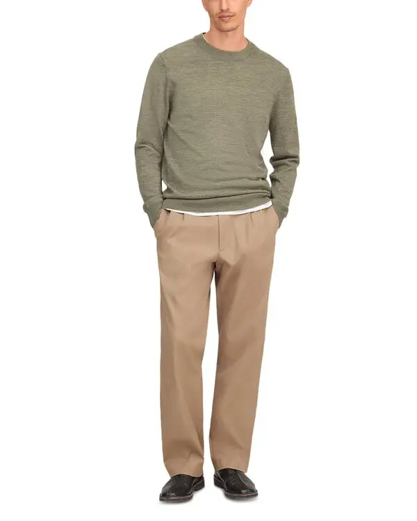 Nn07 Serge Crewneck Ribbed Sweater - Capers