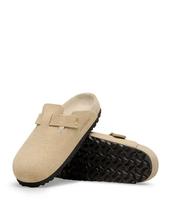 BIRKENSTOCK Boston Exquisite Clog Flats - Taupe