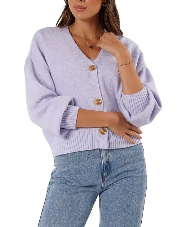 PETAL AND PUP Isabel Button Front Cardigan