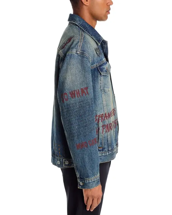 Ksubi Oh G Jacket In Billy Blue Skool