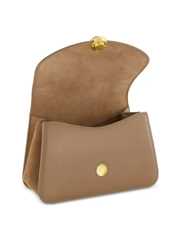 Vince Flora Mini Leather Top Handle Bag