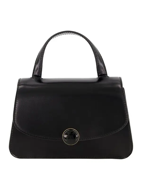 Vince Flora Mini Leather Top Handle Bag