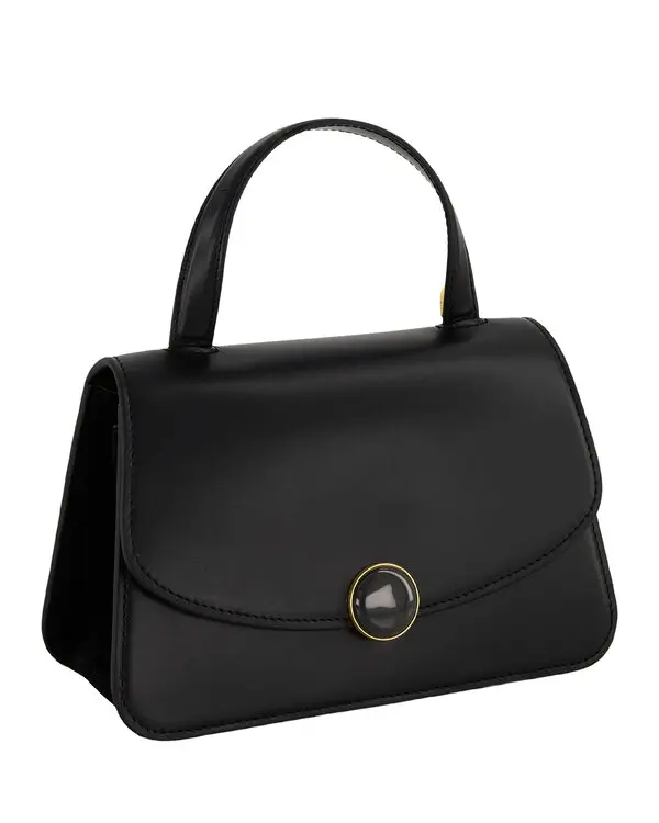 Vince Flora Mini Leather Top Handle Bag