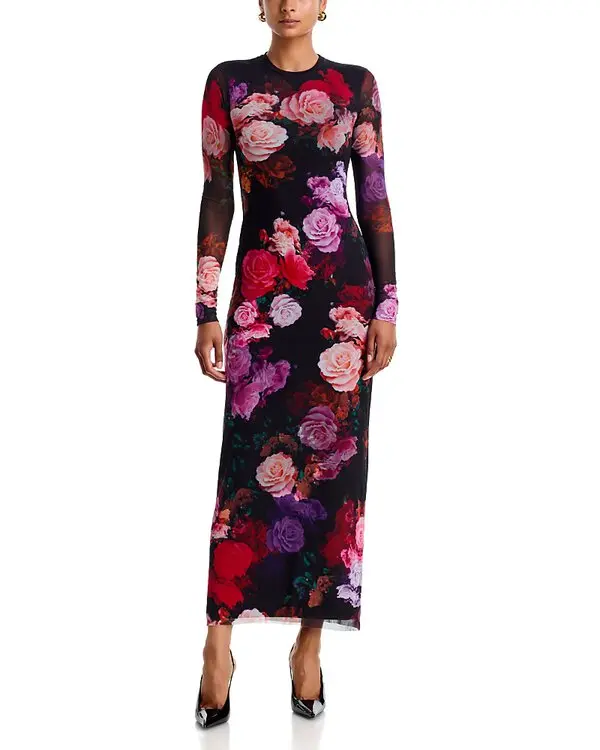 AFRM Didi Long Sleeve Maxi Dress